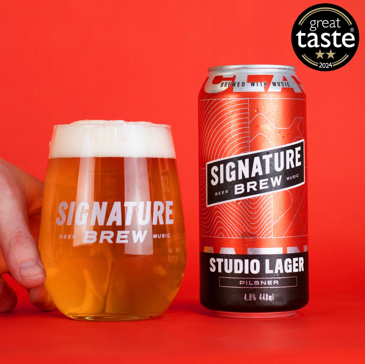 Studio Lager - 440ml cans – Signature Brew