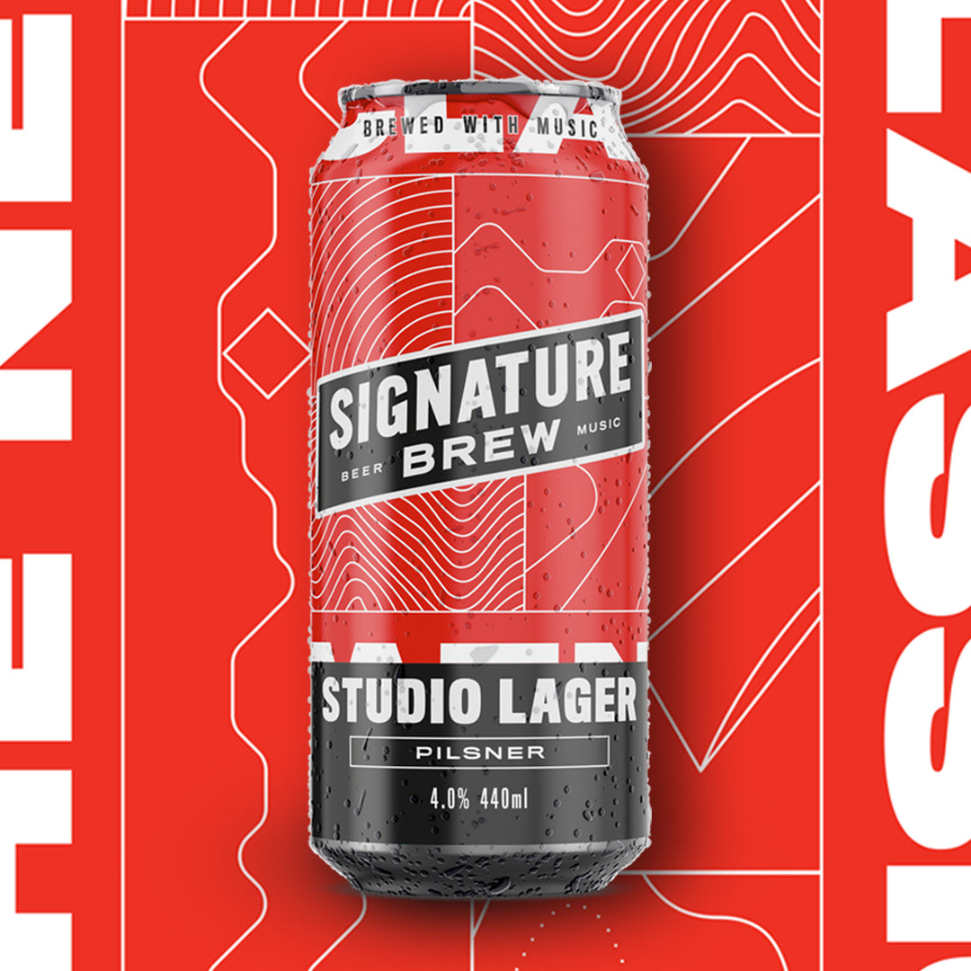 Studio Lager - 440ml cans – Signature Brew