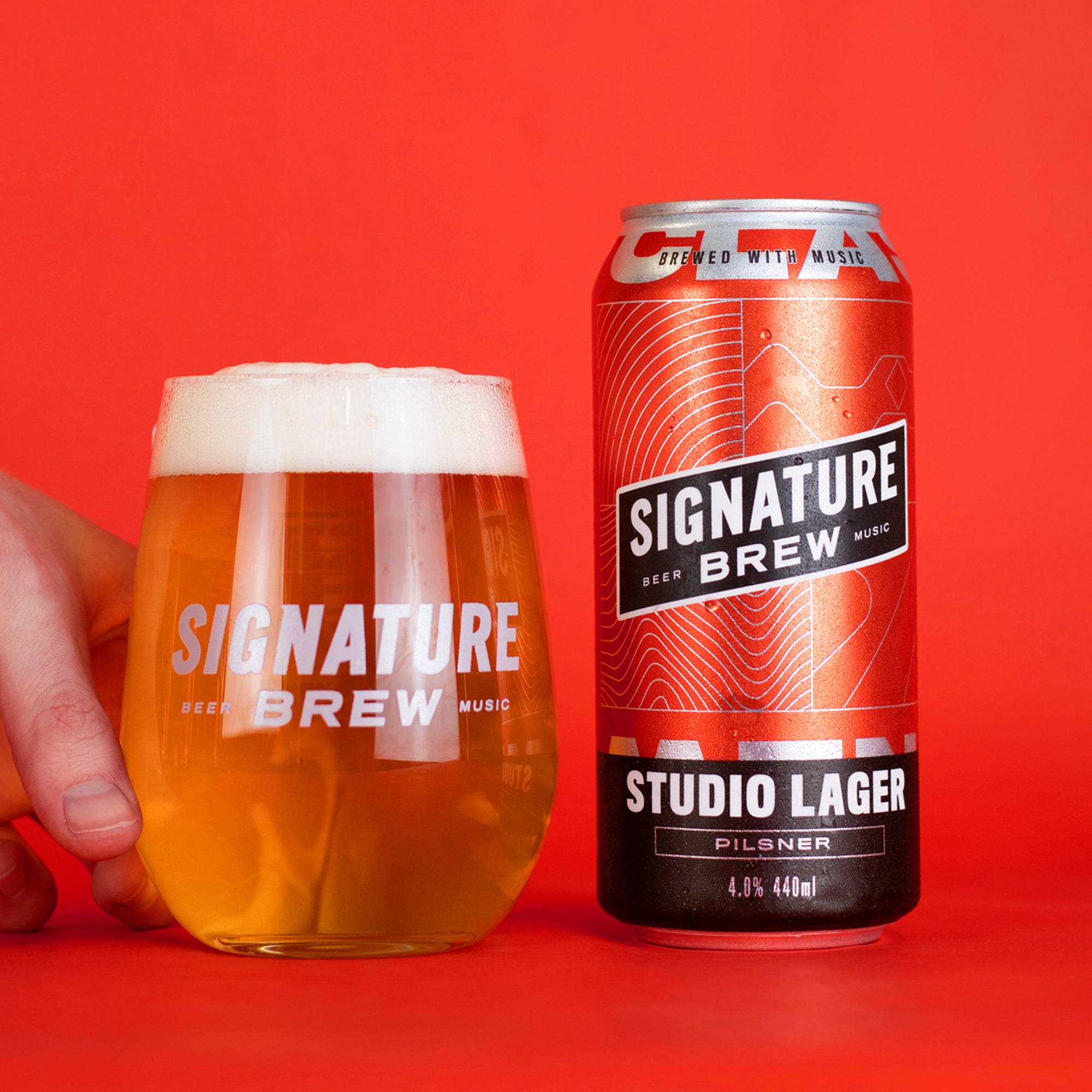 Studio Lager - 440ml cans – Signature Brew