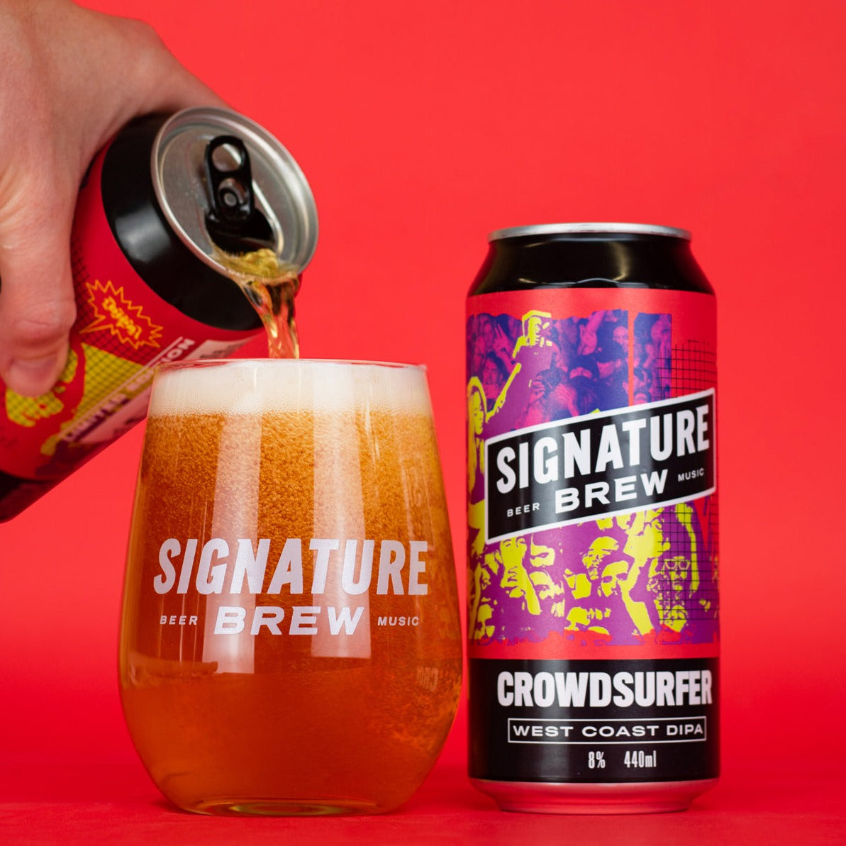 Crowdsurfer - 440ml Double IPA – Signature Brew